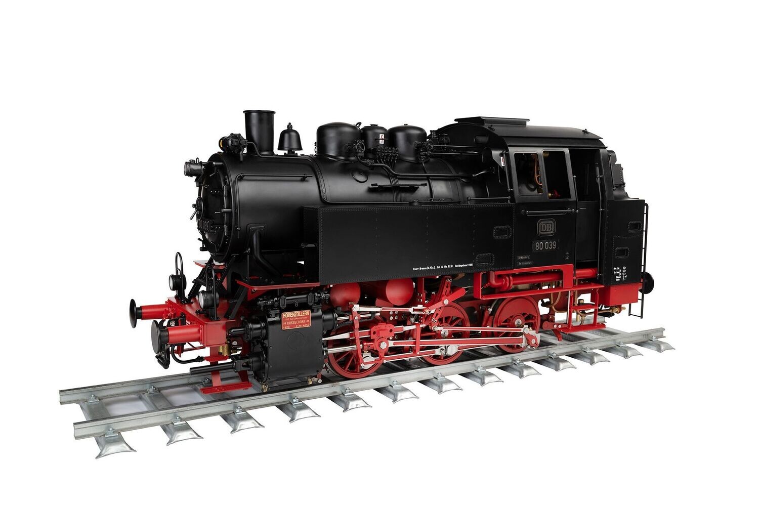 5" Zoll BR 80 039 schwarz/rot