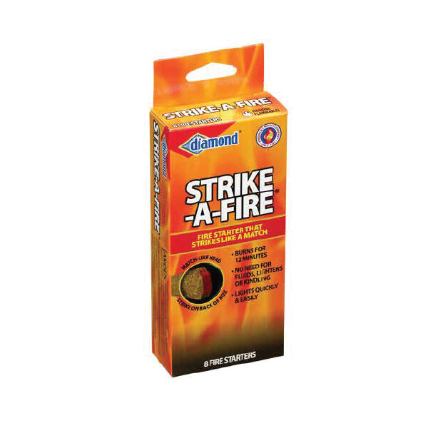 DIAMOND STRIKE-A-FIRE FIRE STARTERS 12X8PK