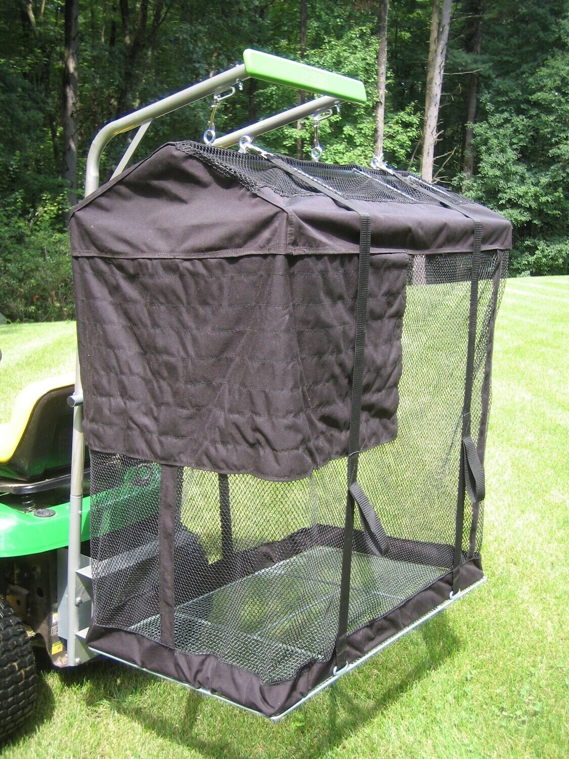 Universal Leaf & Grass Bagging System for Lawn Tractors