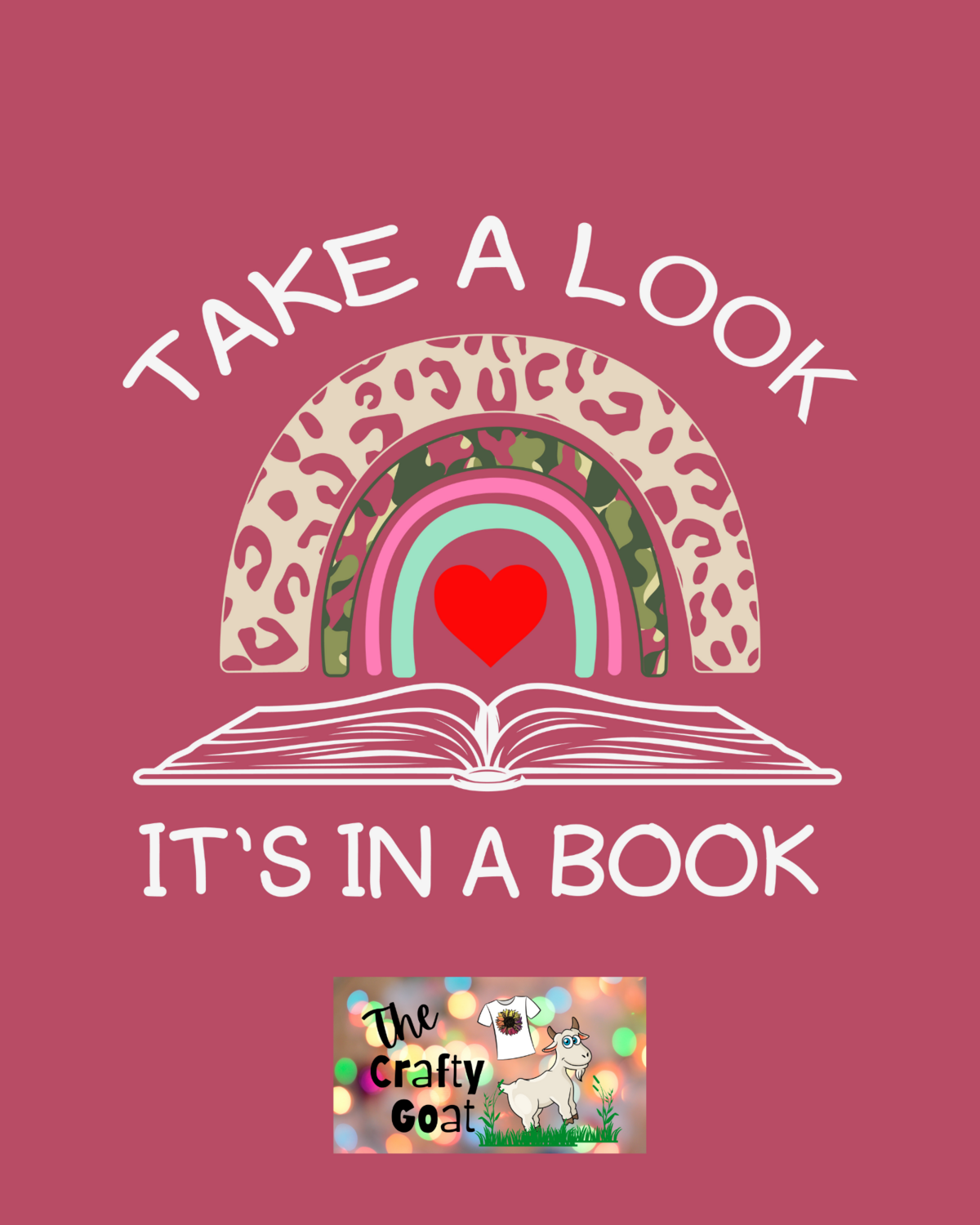 Take a Look It's in a book Rainbow