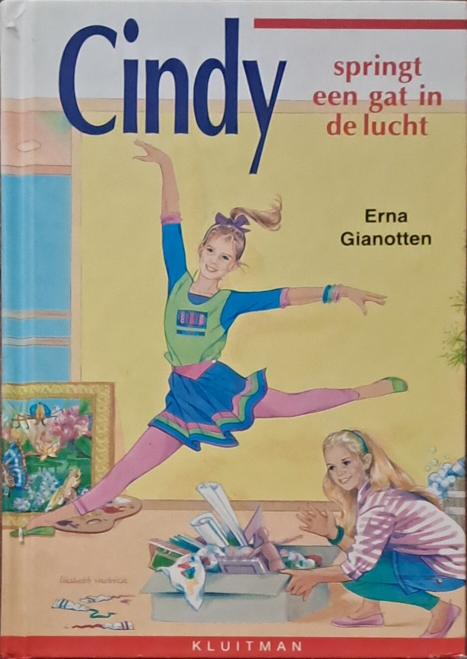 Cindy springt een gat in de lucht
