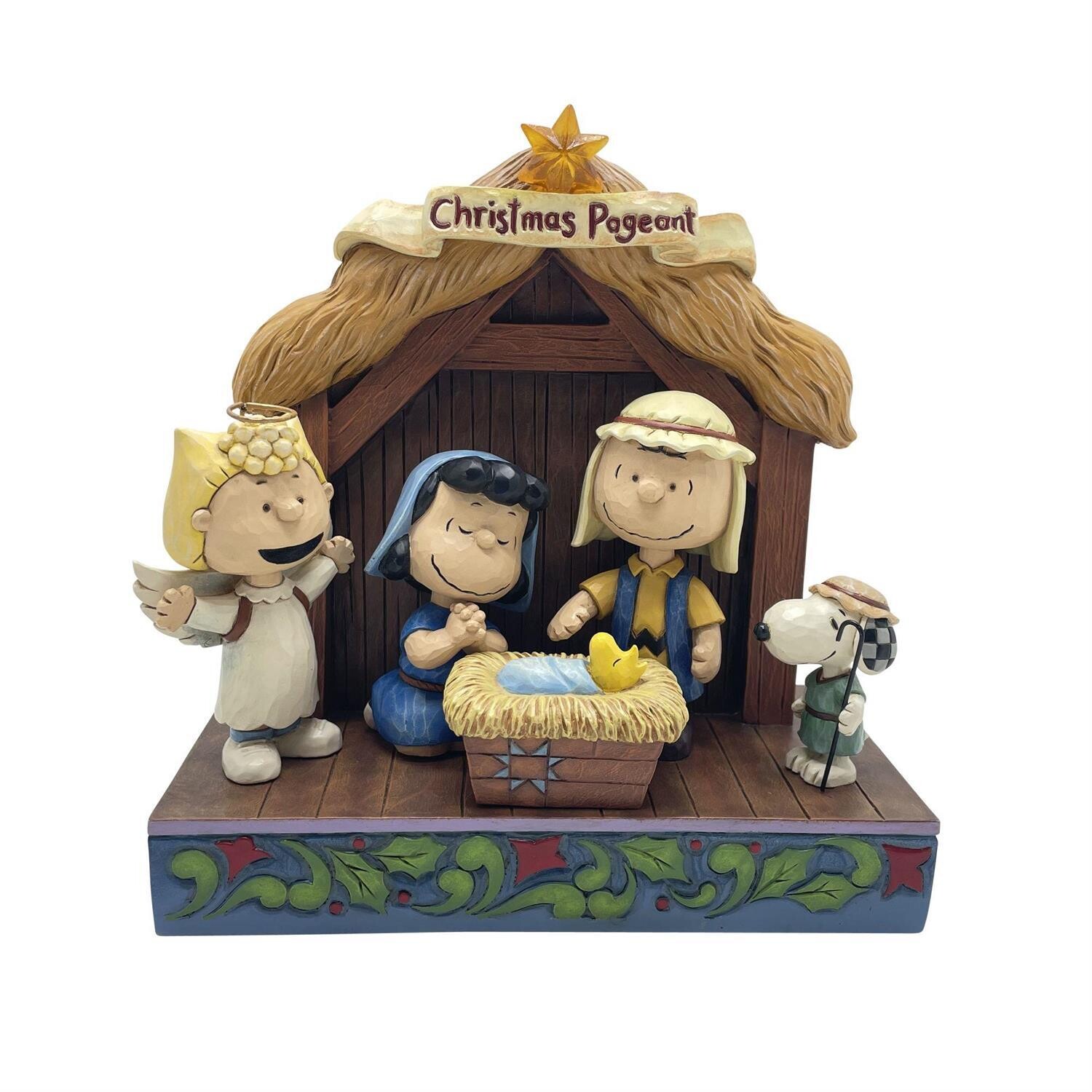 PRE-ORDER: Peanuts Christmas Pageant Tree By: Jim Shore Peanuts *SHIPS ...