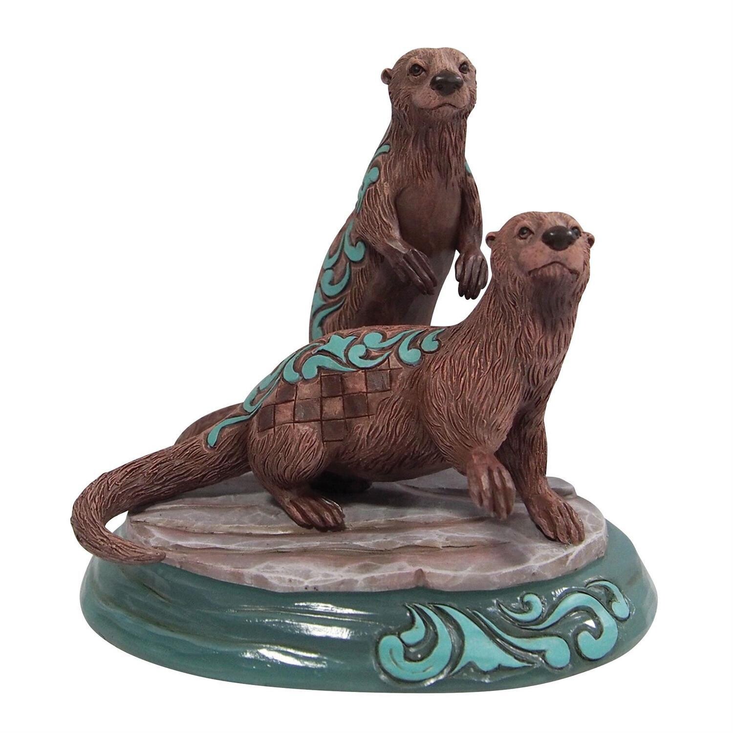 Two River Otters By: Animal Planet Jim Shore NEW 2024