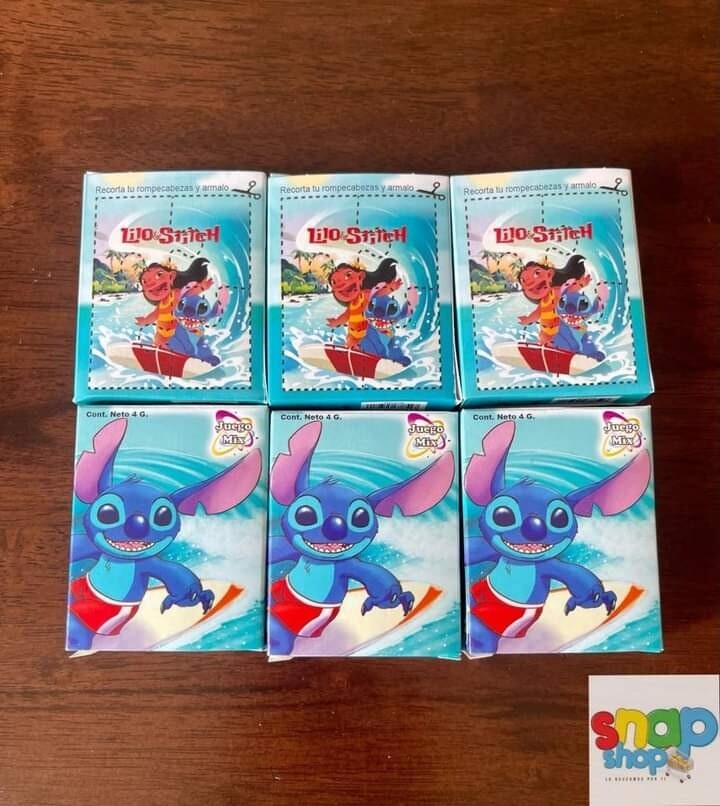 Paquete de 12 juegos de memoria Stitch