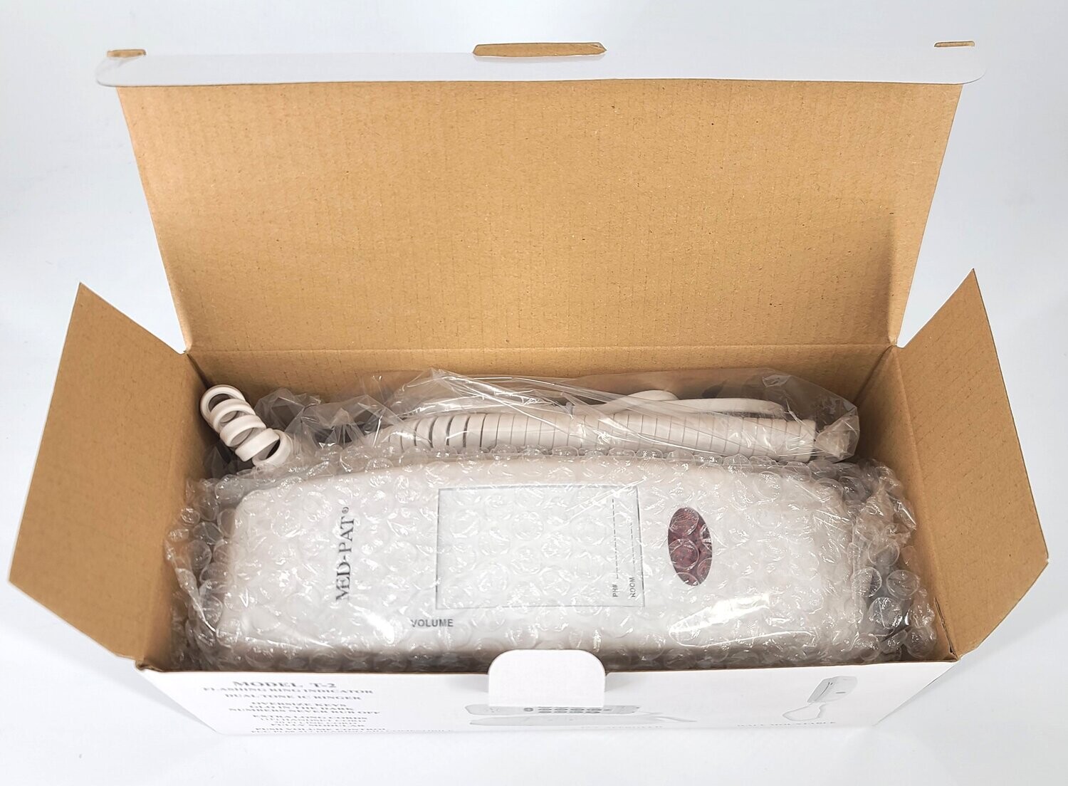 NEW MED-PAT MODEL T-2 HEALTHCARE HOSPITAL TELEPHONE WALL MOUNT FLASHING ...