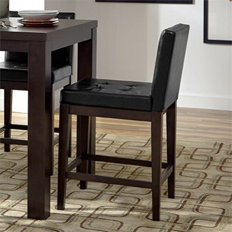 Leather Counter Chair