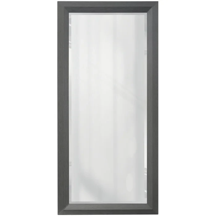 Grey Frame Mirror Large