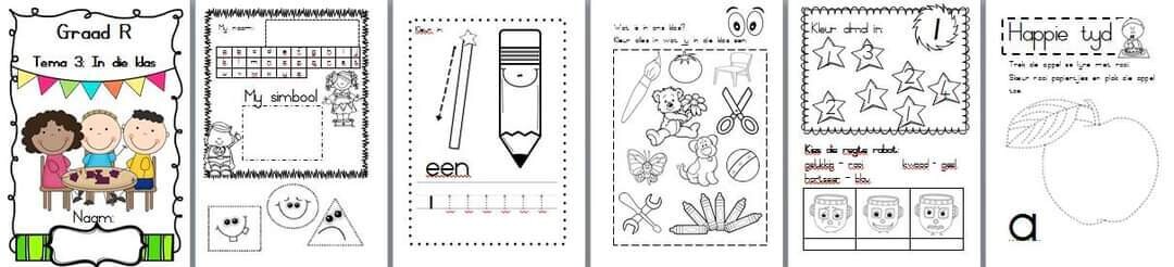 Graad R tema 2 - in die klas