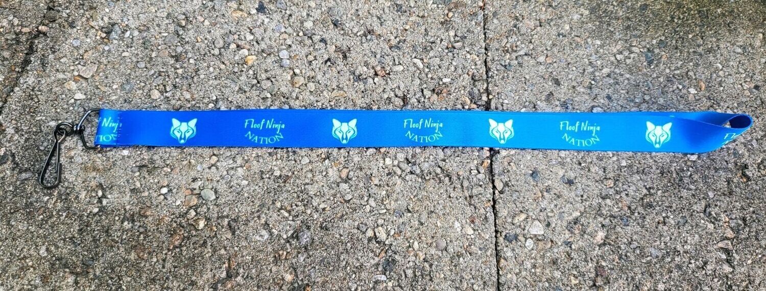 Floof Ninja Nation Lanyard