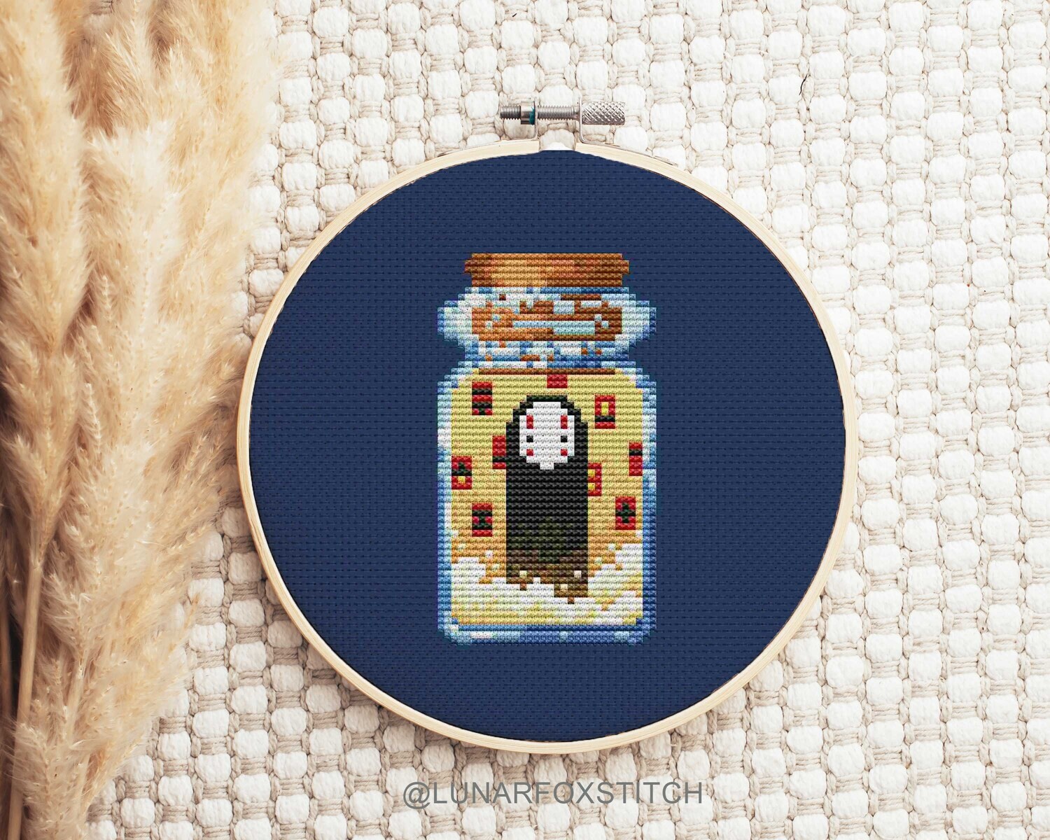 Ghost cross stitch pattern