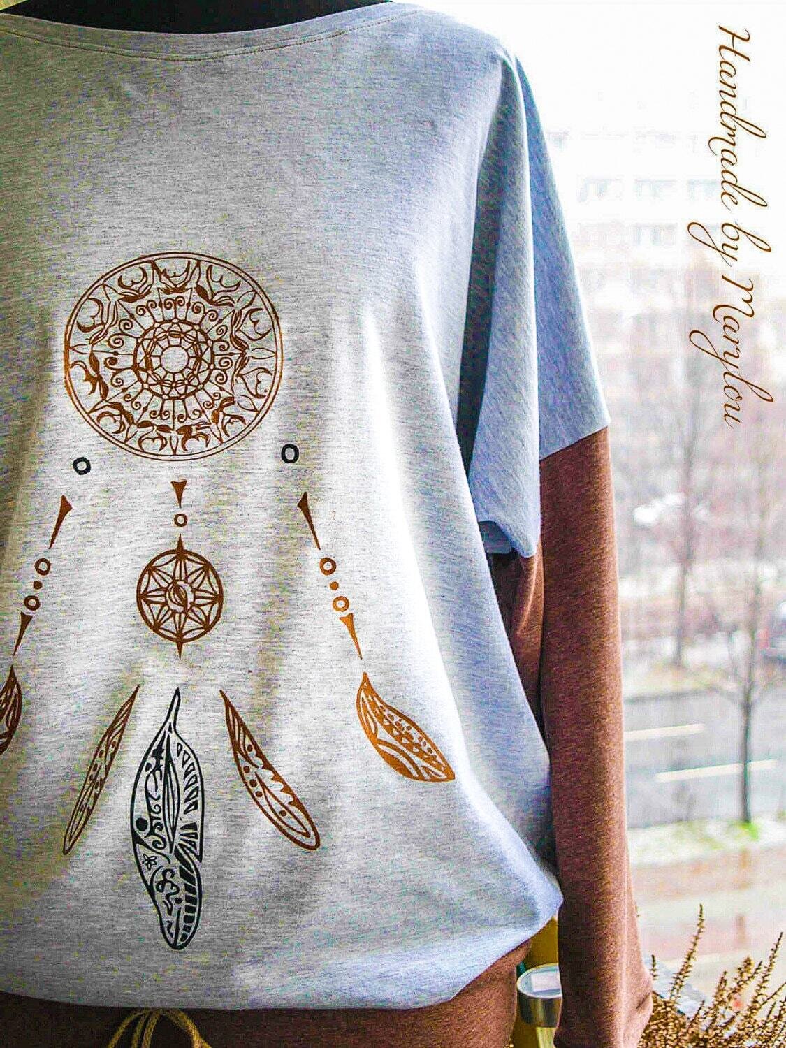 Traumfänger und Federn Dream Catcher Feathers Plotterdatei Plottervorlage DXF SVG Cutting file ...