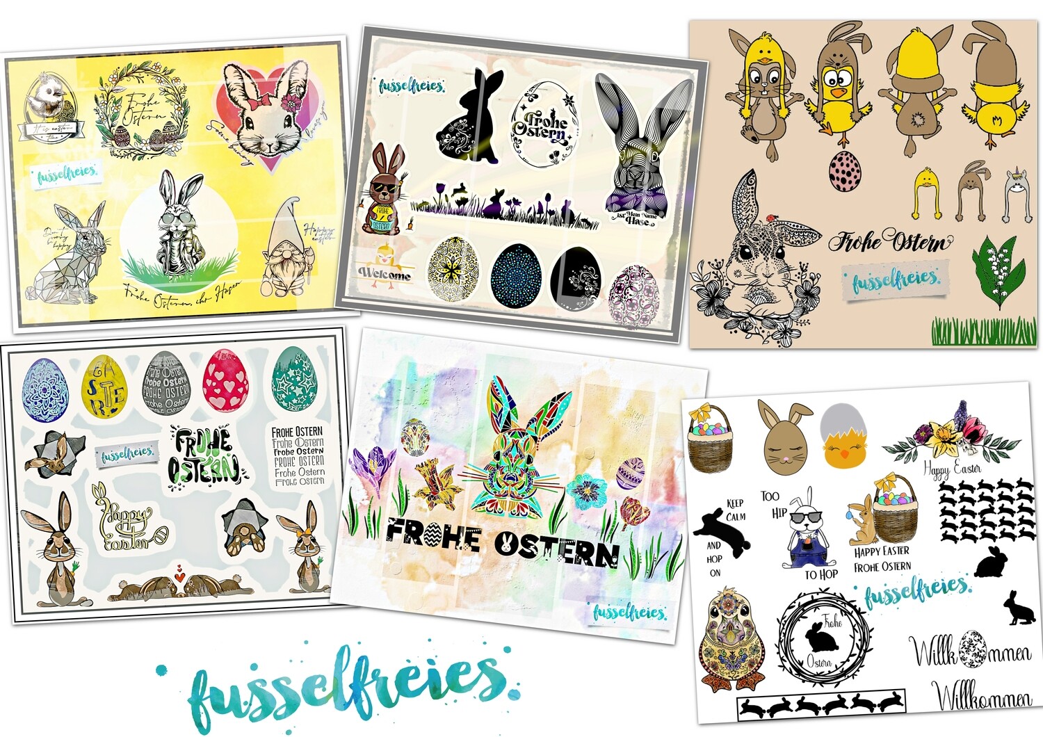 Megapack Ostern - Oster Designs 2016, 2017, 2018, 2020, 2021, 2022 und ...