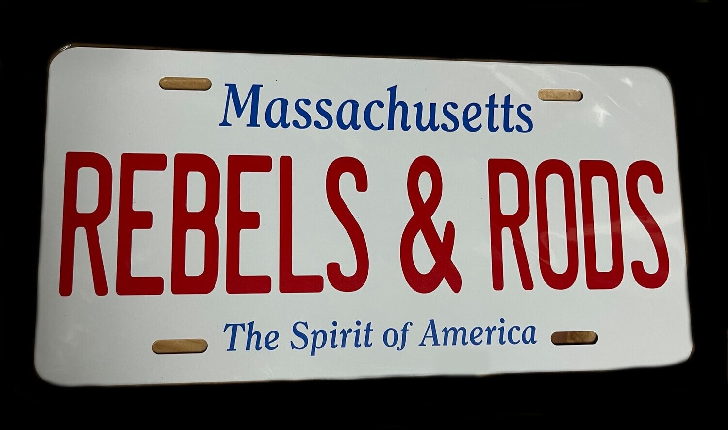 Rebels License Plate