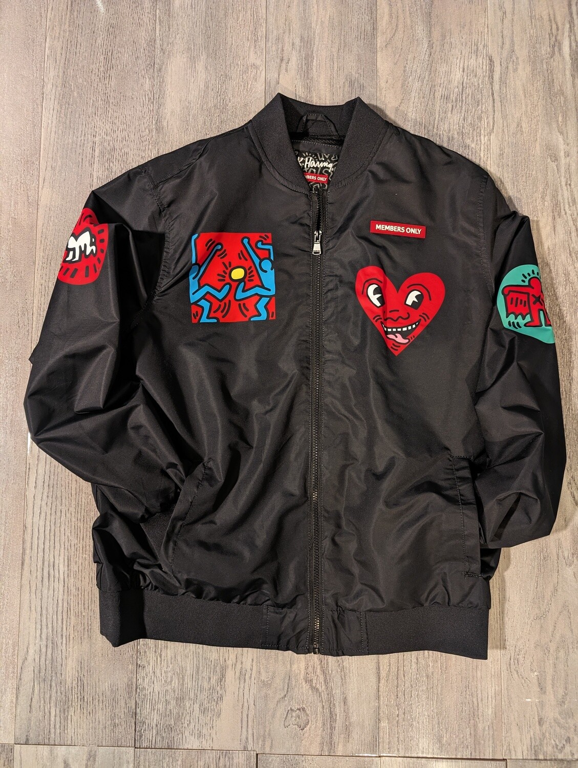 Keith Haring X Members Only Windbreaker Jacket