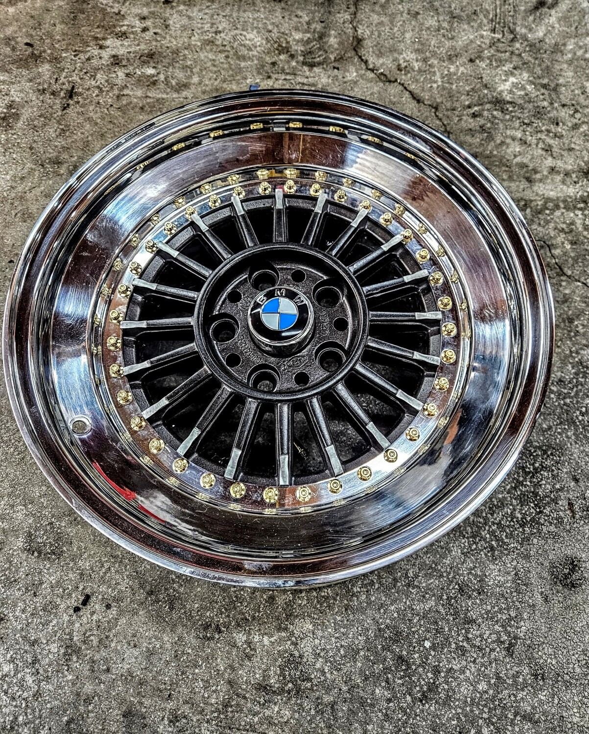 Turbine 3 piece wheels 5x120 or 4x100