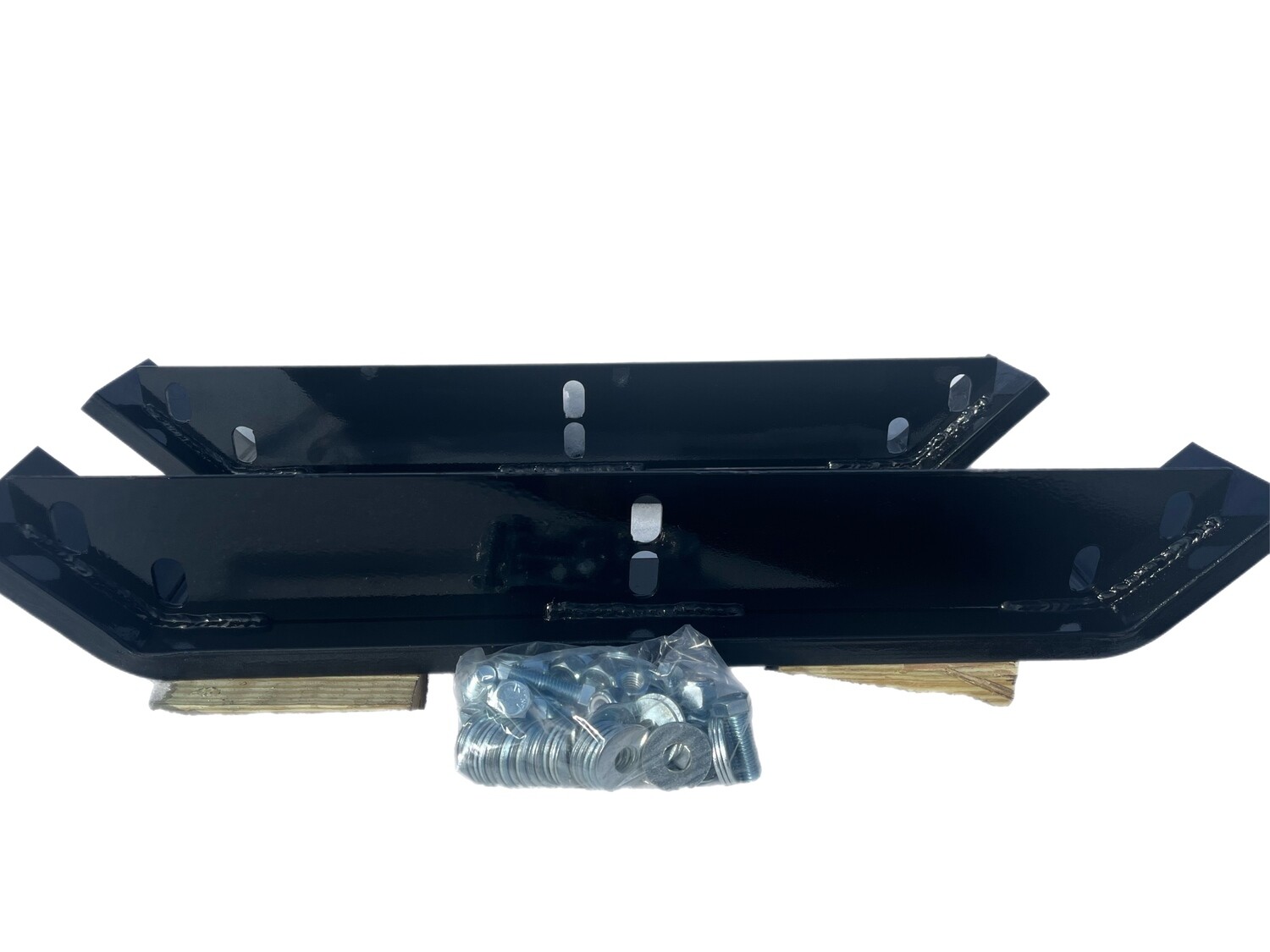 Snow pusher skid shoe 36” for skid steer/backhoe