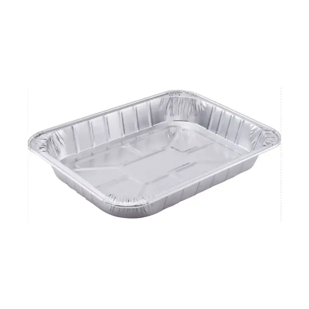 Bandeja De Aluminio Para Hornear Rectangular 50-Pack | Top Traders Inc.