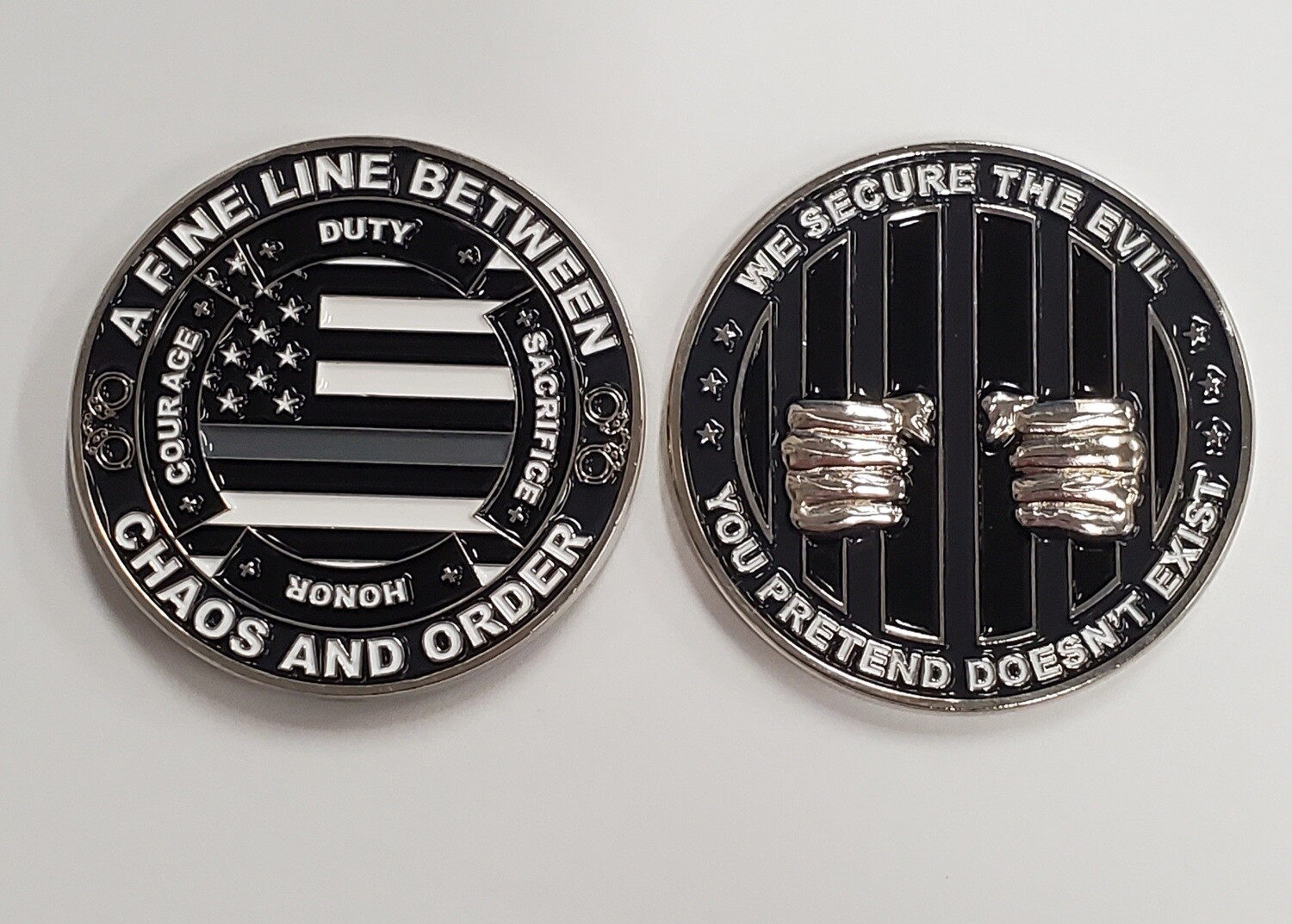 Chaos and Order Challenge Coin