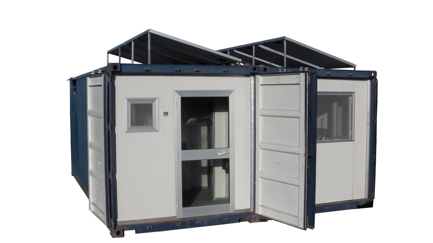 Coppia di container navali