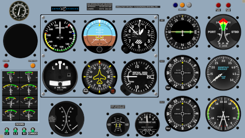 Experimental Sim Avionics Air Manager Instruments and Panels - Tools ...