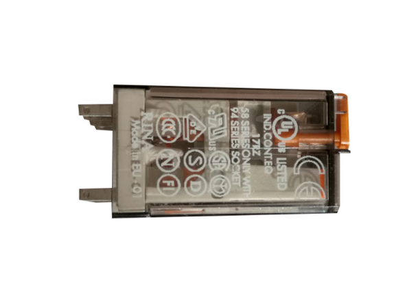 55.32.8.230.0040, Finder, Relevador de 2p,2t, 10a, 250v, con bobina en 230vca.