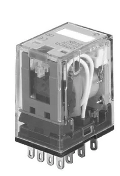 MY4-120VAC-L, Wertek, Relevador de 14 pines, 4p, 2t, 10a, bobina en ...