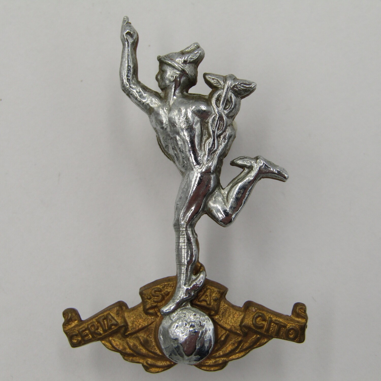 SA Corps of signals cap badge