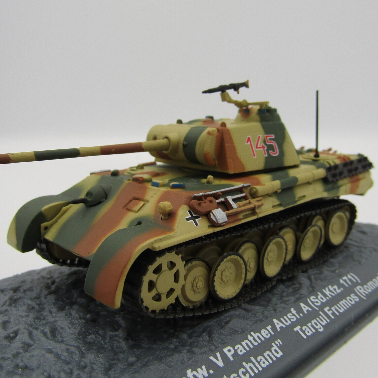 German Panzerkampfwagen V Panther combat tank model 1944 Targul Frumps ...