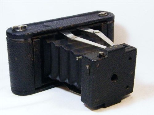 Kodak folding pocket no. 1A 116 film camera - 1899-1905 - some damage