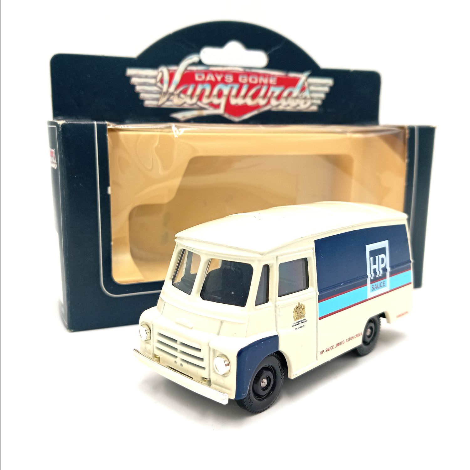 Lledo 1959 Morris LD 150 HP sauce delivery van model car in box