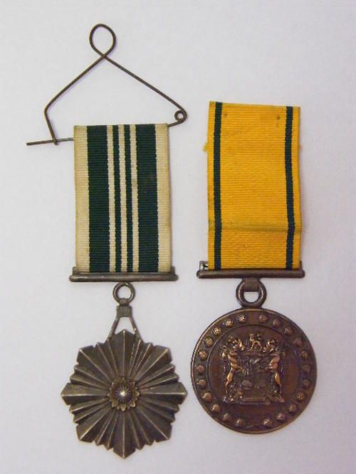 Pair of Prison Services Medals - Issued to Sergeant W Johnson Faithful ...