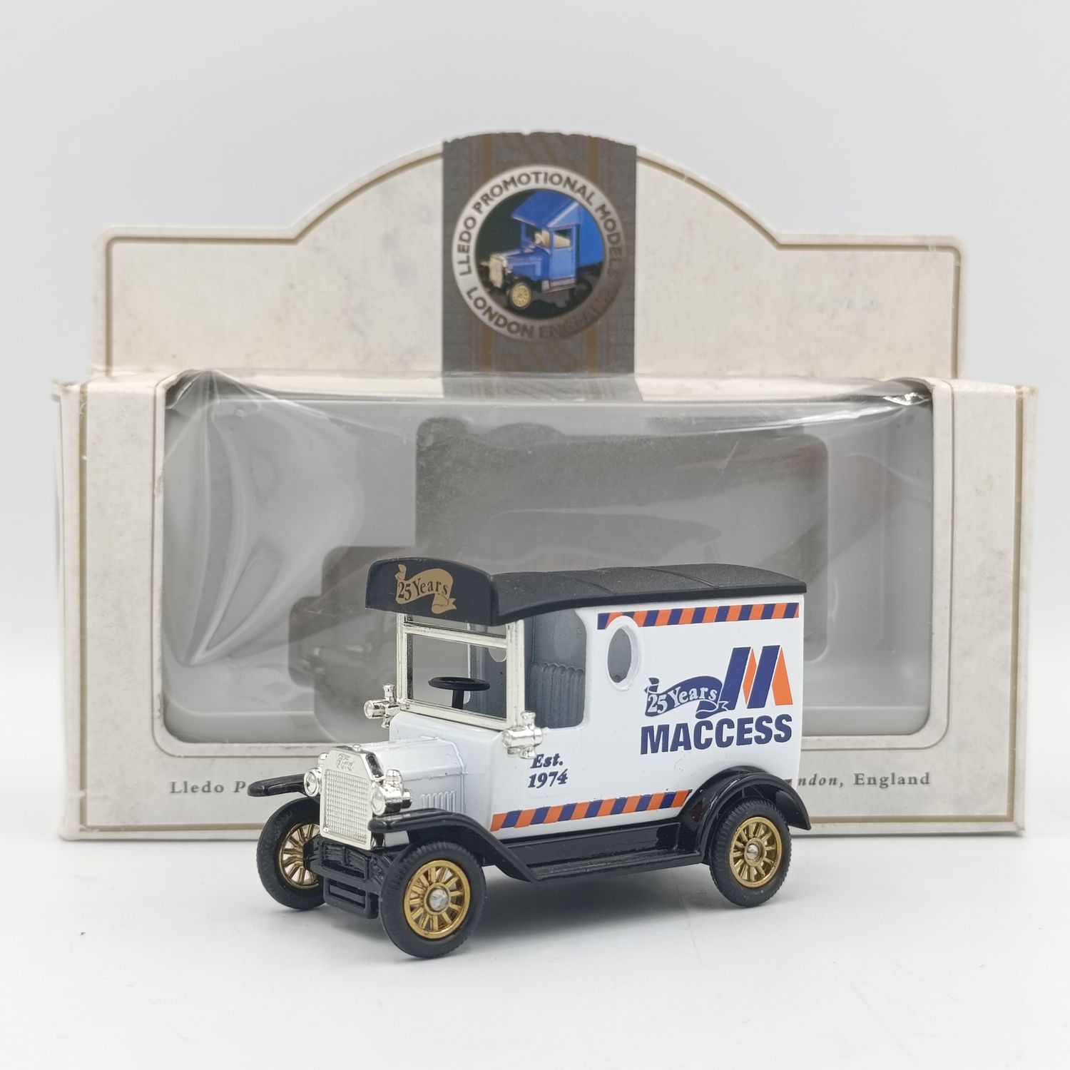 Lledo Ford Model T Maccess delivery van in box