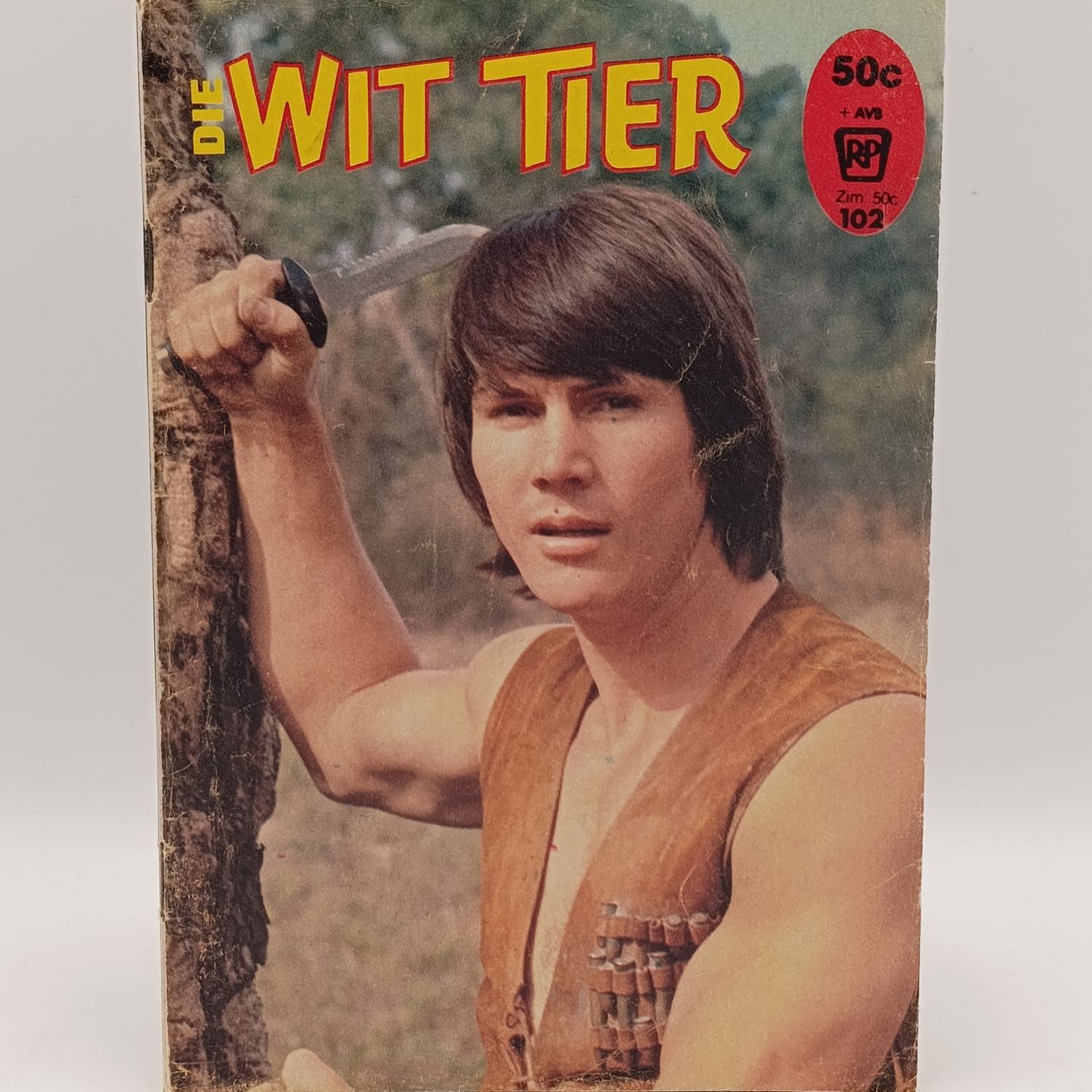 Die Wit Tier no 102 Afrikaans photo comic book