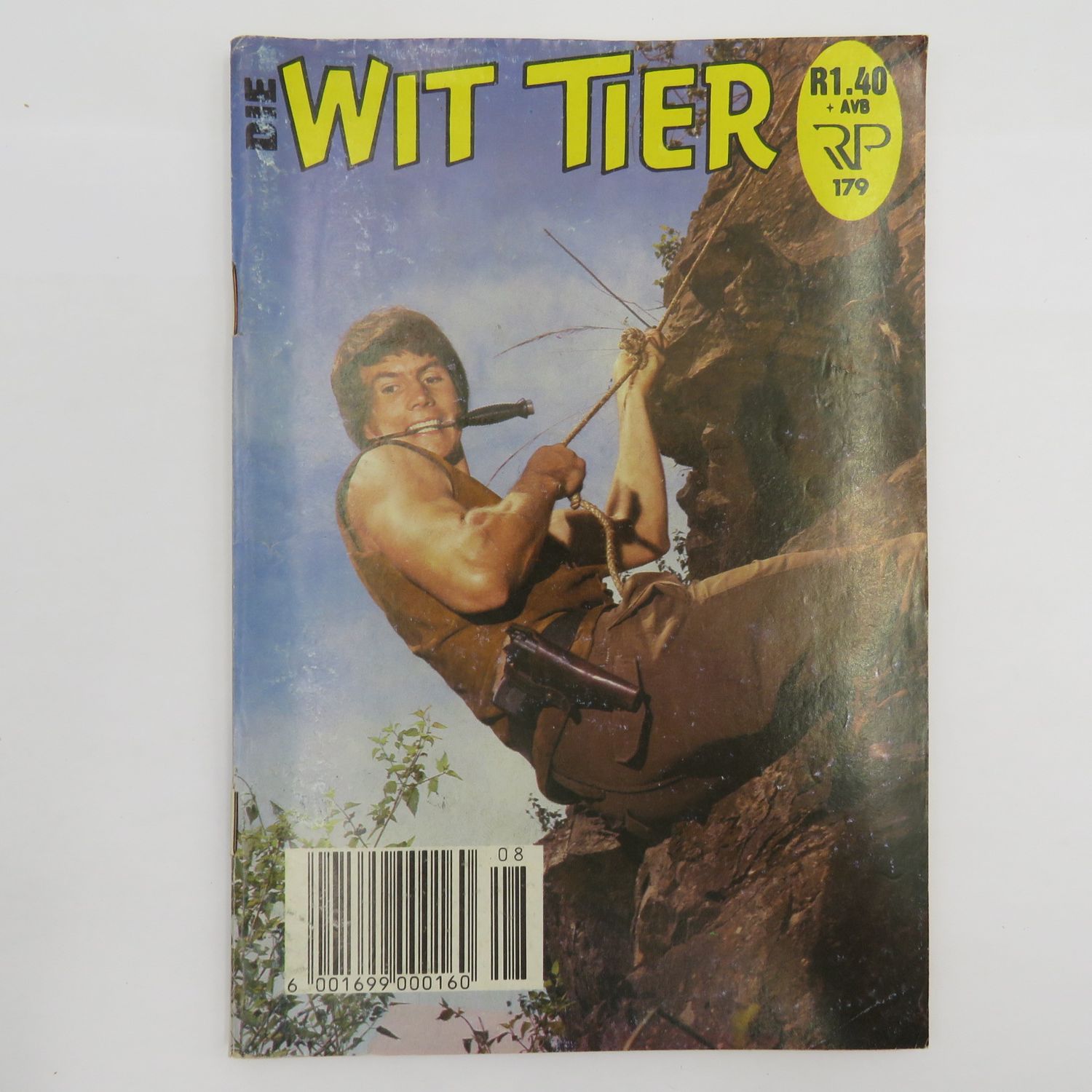 Die Wit Tier no 179 Afrikaans photo comic book