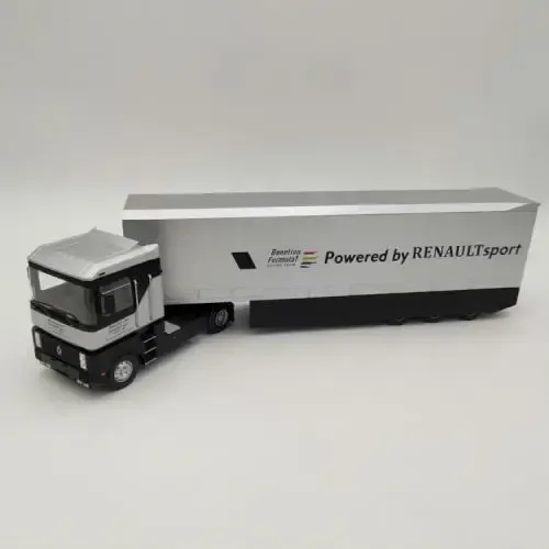 Formula 1 Renault Magnum F1 transporter truck - Benetton Formula 1 ...
