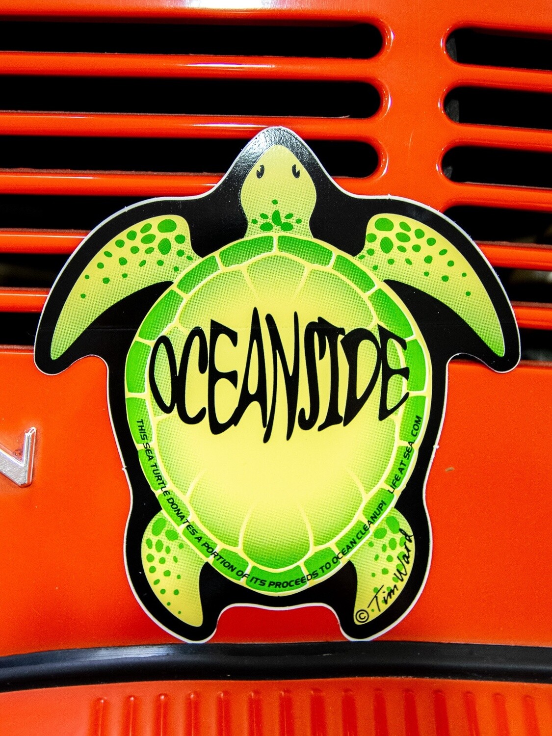 Life at Sea "Turtle Sticker" - Store - Visit Oceanside