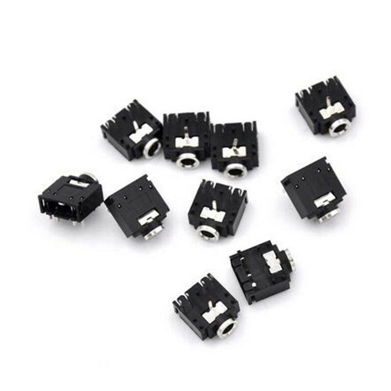 5 Pin 3.5mm Female Stereo Audio Socket