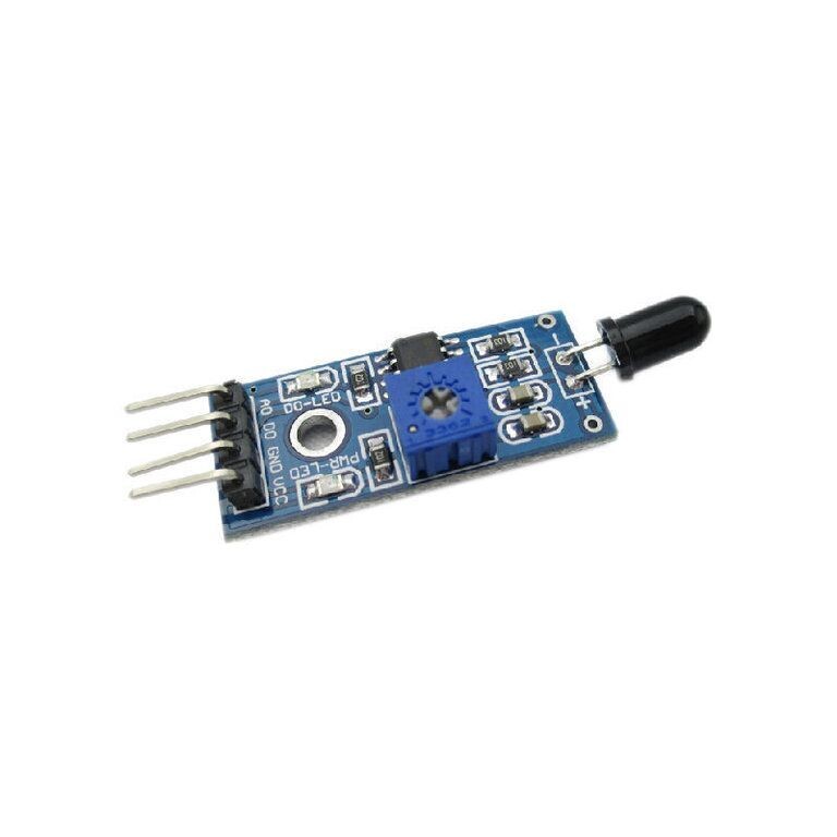 IR Infrared 4 Wire Flame Detection Sensor