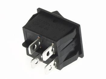 POWER ROCKER SWITCH 10A-250V
