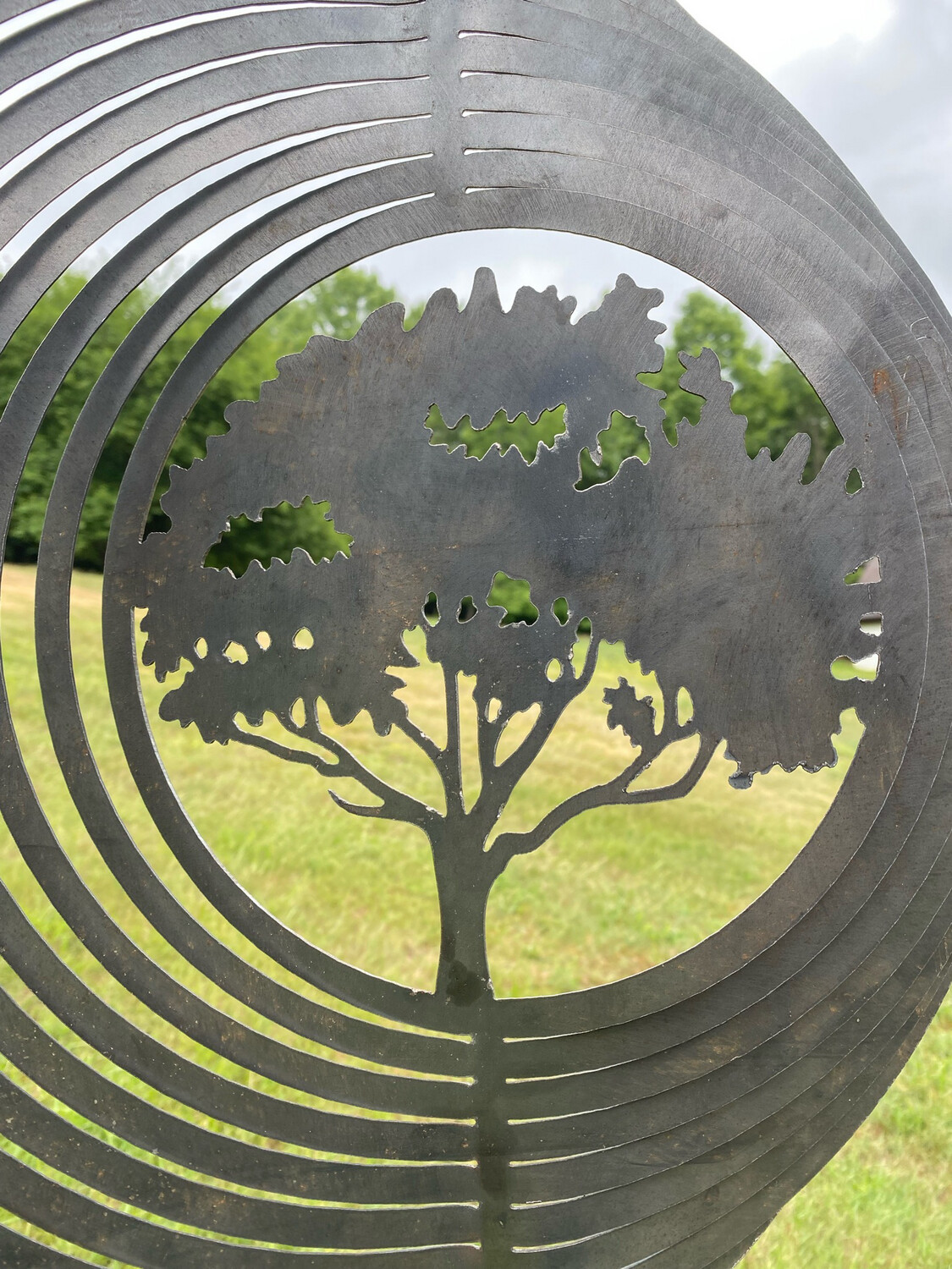 Oak Tree Wind Spinner