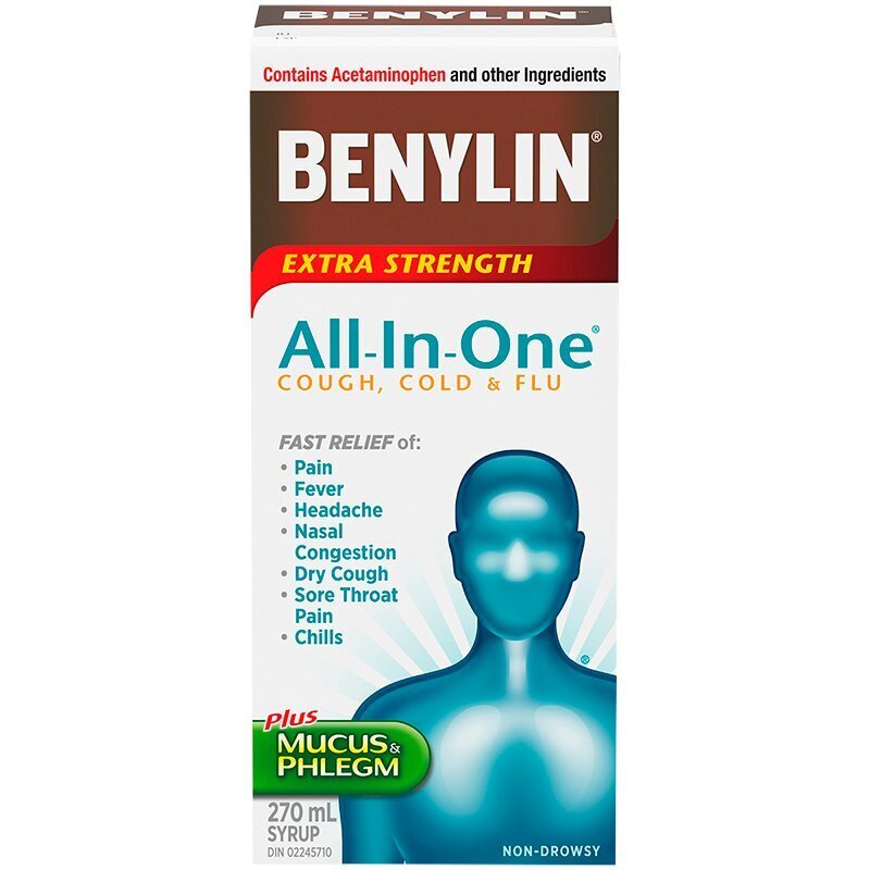 BENYLIN Syrup All-in-One Extra Strength - - Yurek Pharmacy, Home ...