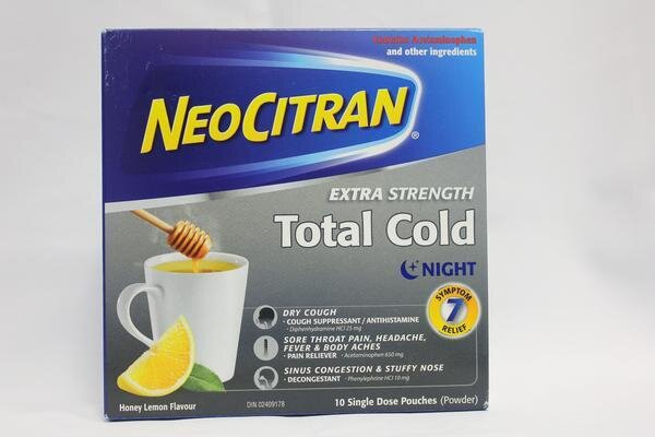 NeoCitran Extra Strength Total Cold Night - - Yurek Pharmacy, Home ...