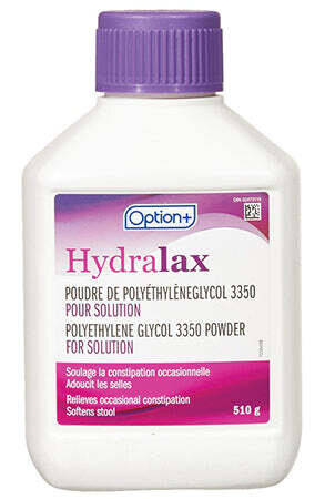 Option+ Hydralax Polyethylene Glycol Powder 510g - - Yurek Pharmacy ...