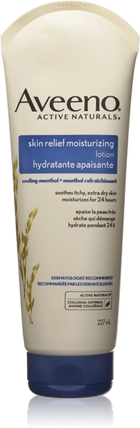 Aveeno Skin Relief Moisturizing Lotion Cooling Menthol, 227 ml ...