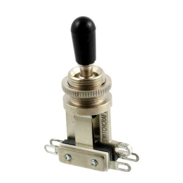 Switchcraft Short Straight 3-Way Toggle Switch