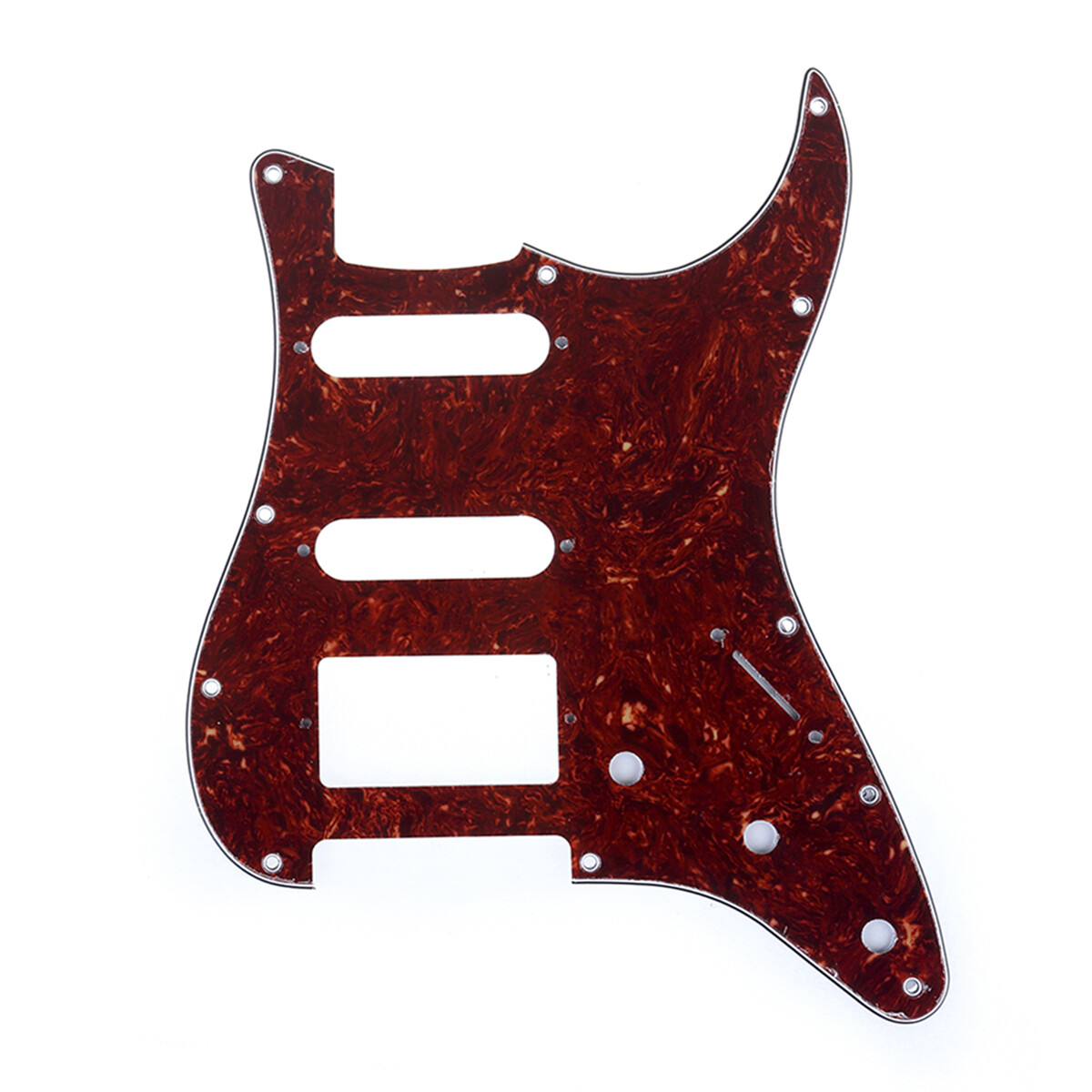 Brio 11-Hole Modern Style Strat HSS Pickguard for American Stratocaster ...