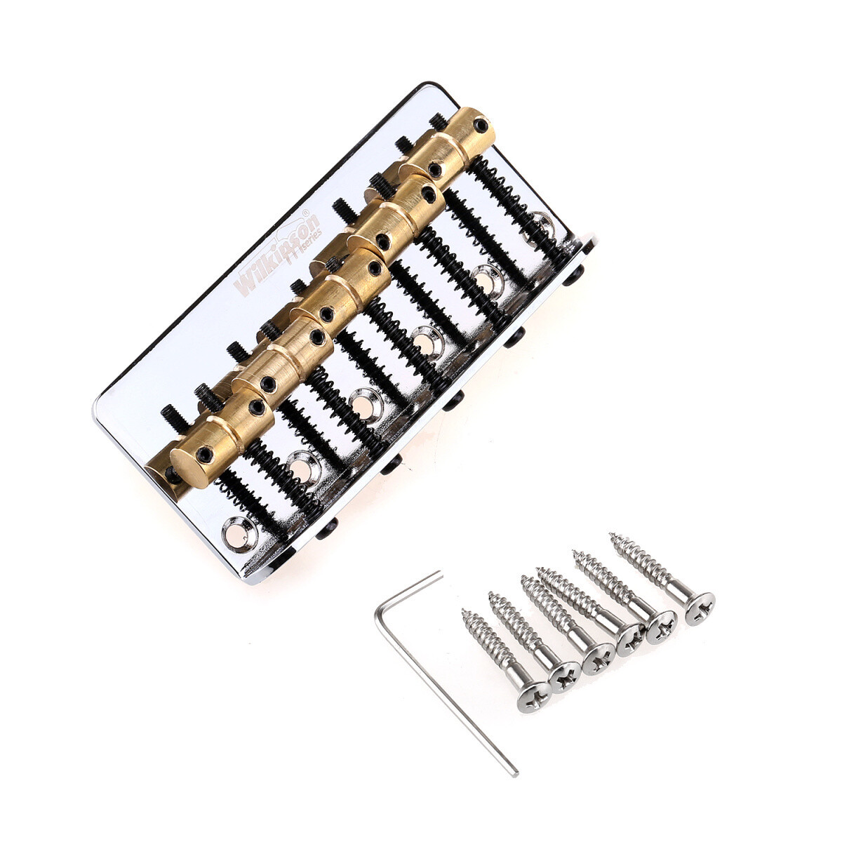 Wilkinson 76.2mm(3 inch) String Spacing 5-String Fixed Bass Bridge ...