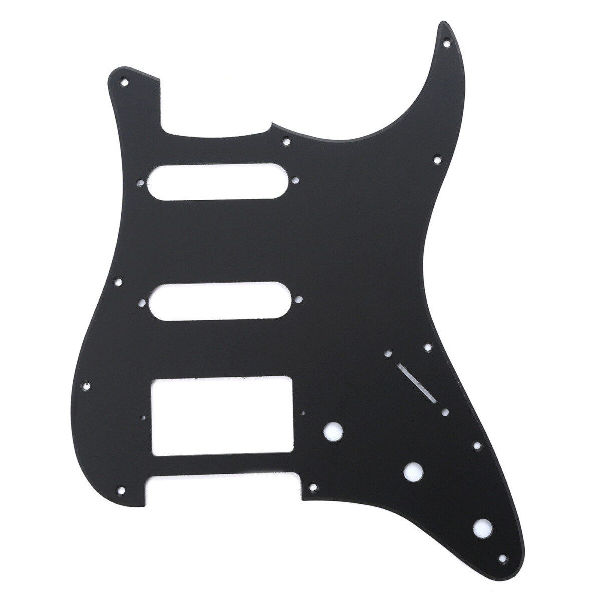Brio 11-Hole Modern Style Strat HSS Pickguard for American Stratocaster ...