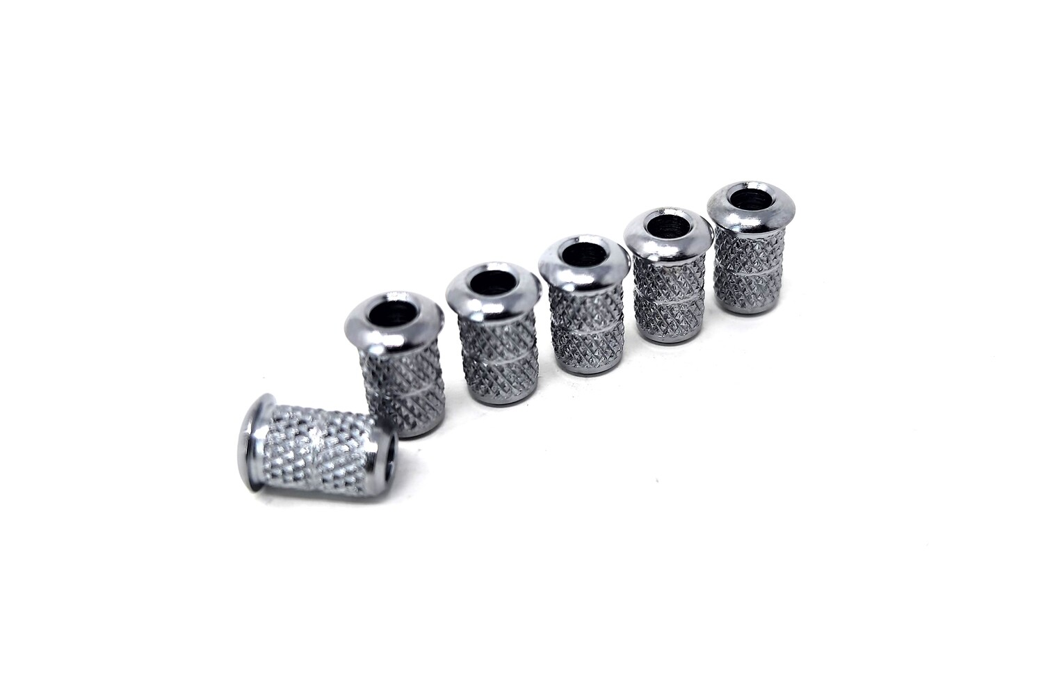 Brio Top Mount Mini String Thru Ferrules Chrome