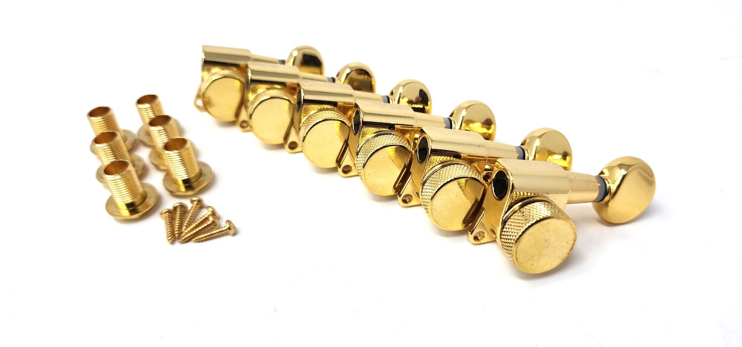 Carparelli 6-IN-LINE Electric Locking Machine Heads Tuners Classic ...